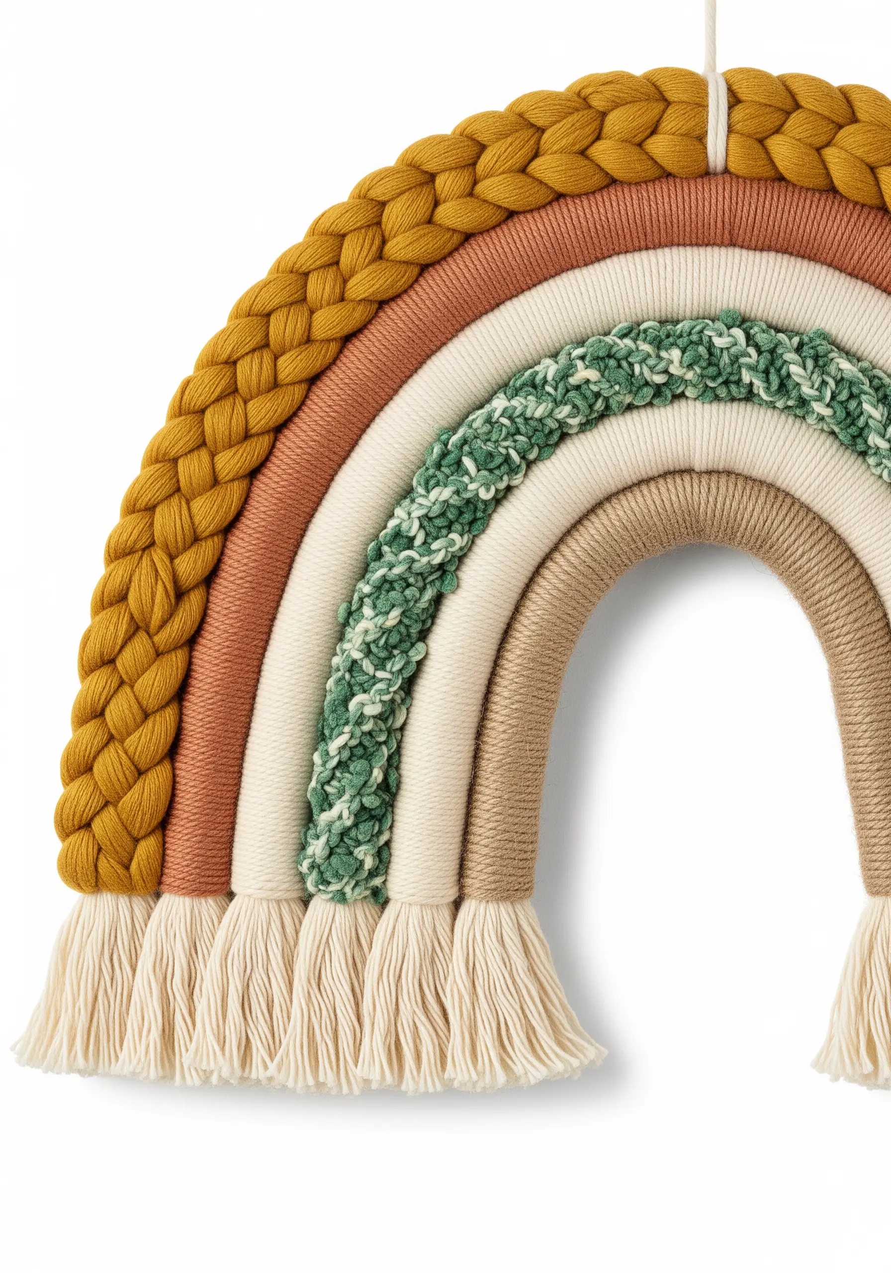 25 Bohemian Yarn Wall Art Projects You Can Finish This Weekend - Modern ...