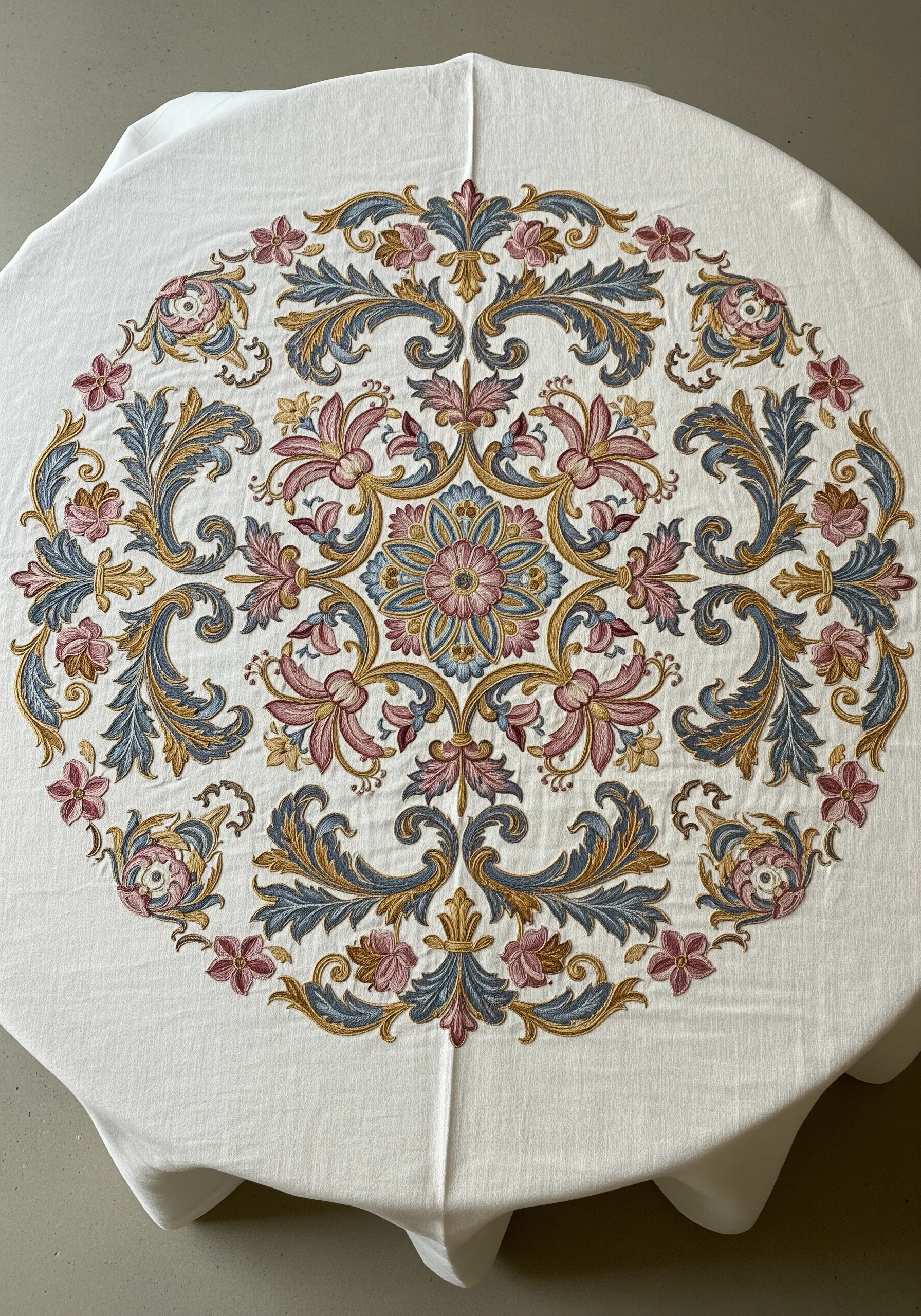 26 Heirloom-Style Table Linen Embroidery Patterns Inspired by Victorian ...