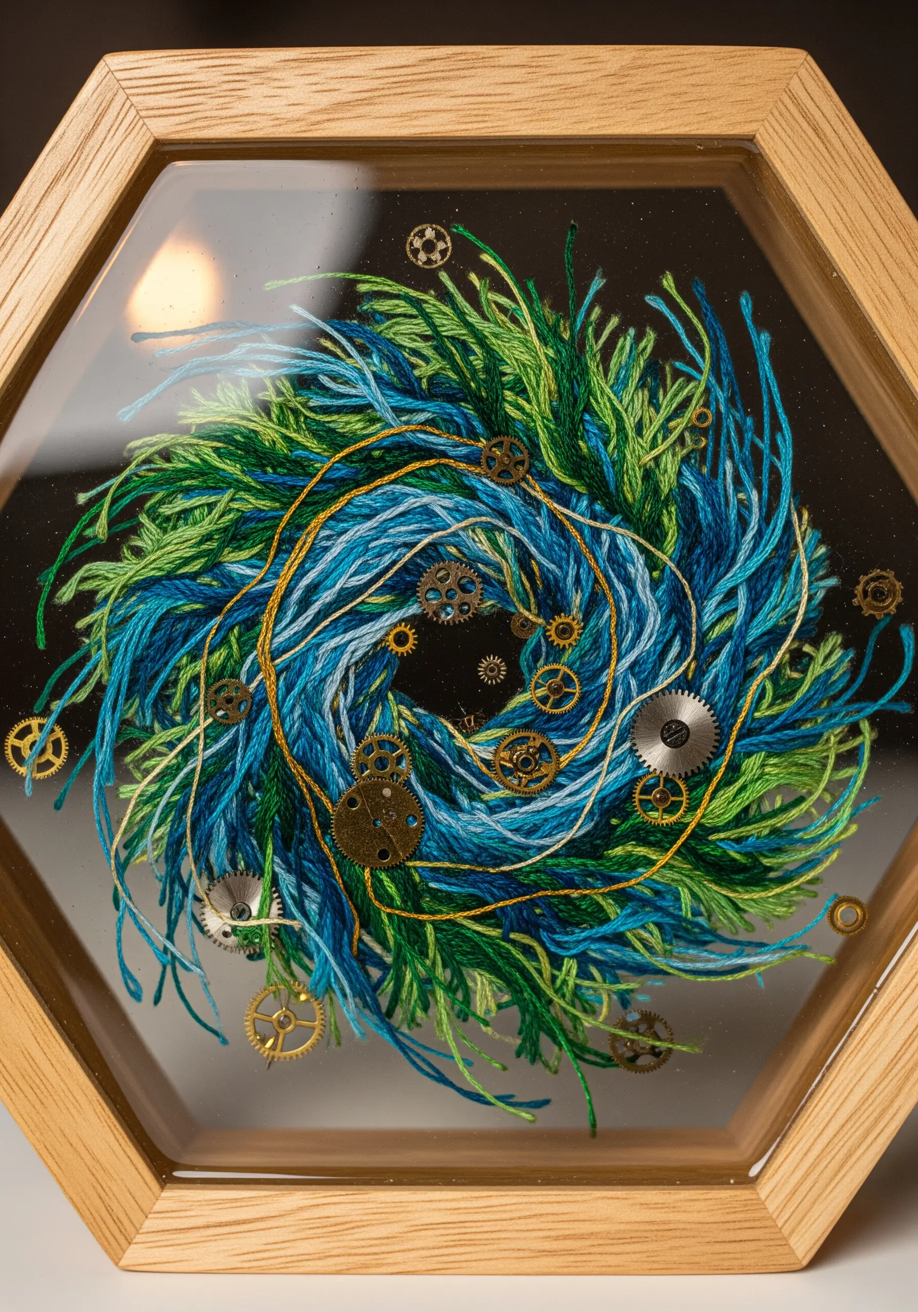 26 Mixed Fiber Creations Combining Yarn, Thread, and Unexpected ...